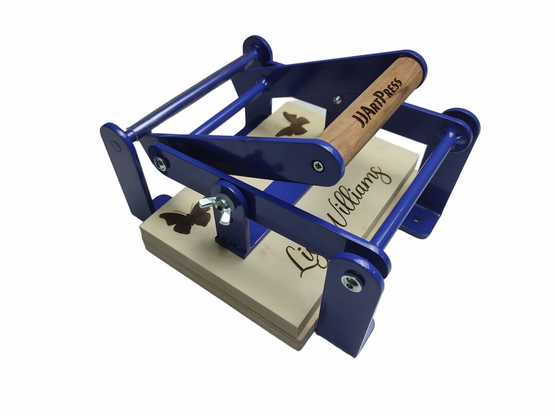 Lino Cut Press, Personalized Laser Engraved Lino Press, Art Linopress ...