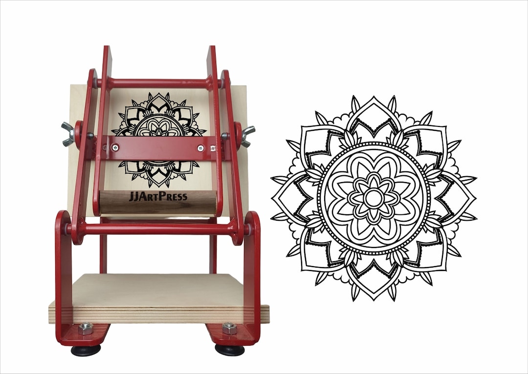 Lineleum Printing Linopress Hand Printing Press Linocut - Etsy