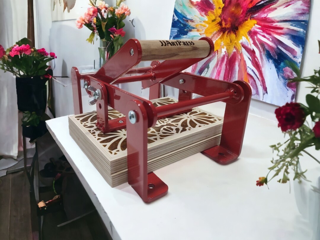 Embossing Print, Block Press, Lino Cut Press, Hand Lino Press, Lino ...