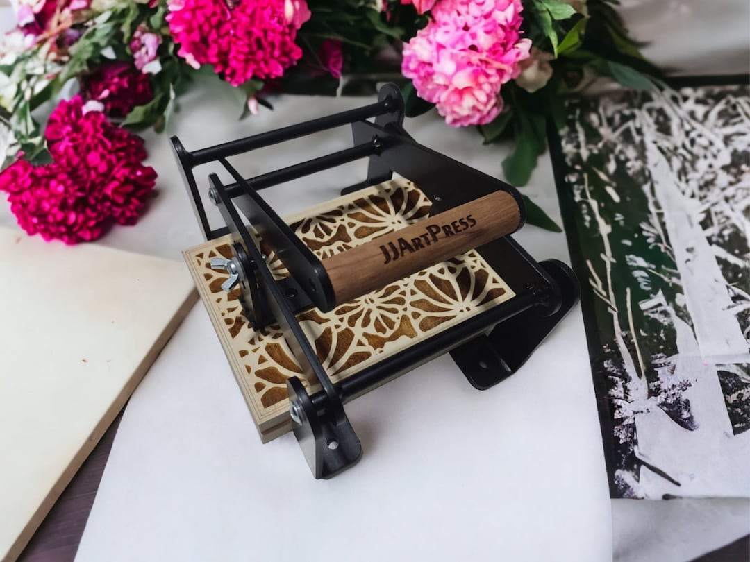 A3 Press Machine, Wood Print Press, Printing Machine,linocut Hand Press ...