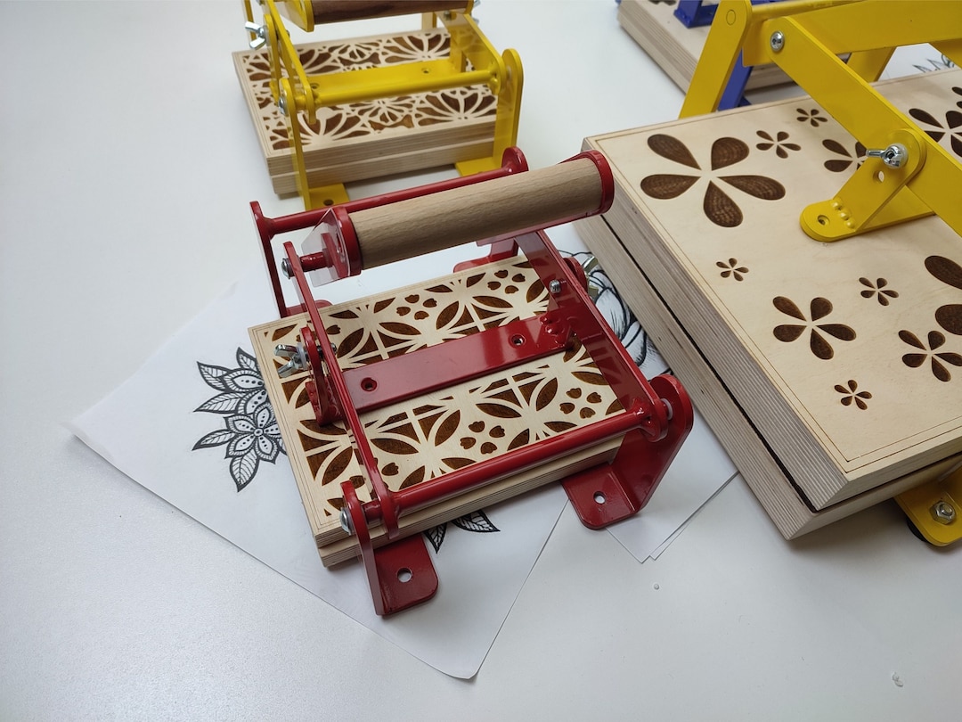 Hand Press, A3/A4/A5 Lino Press Machine, Book Press, Lineleum Printing ...