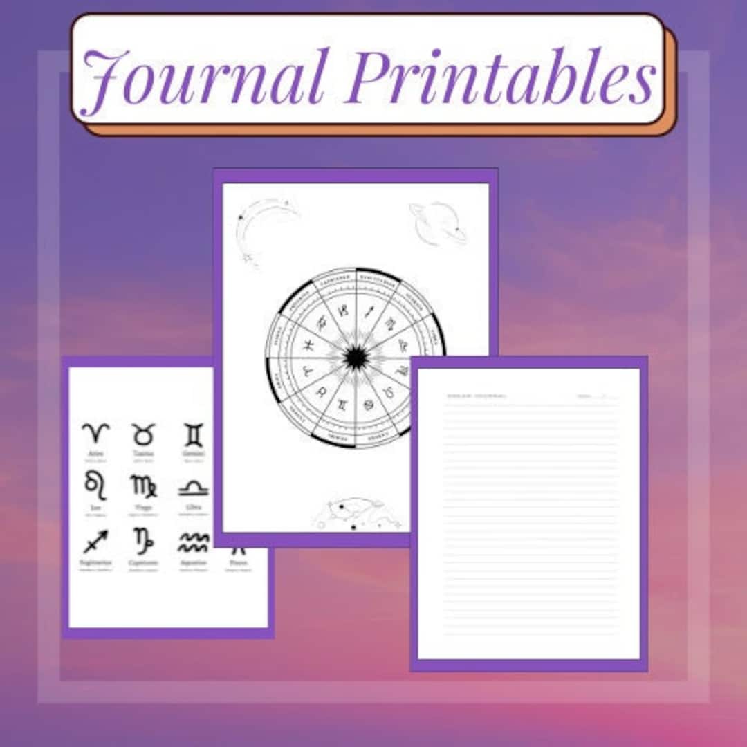 Journal Printables - Etsy