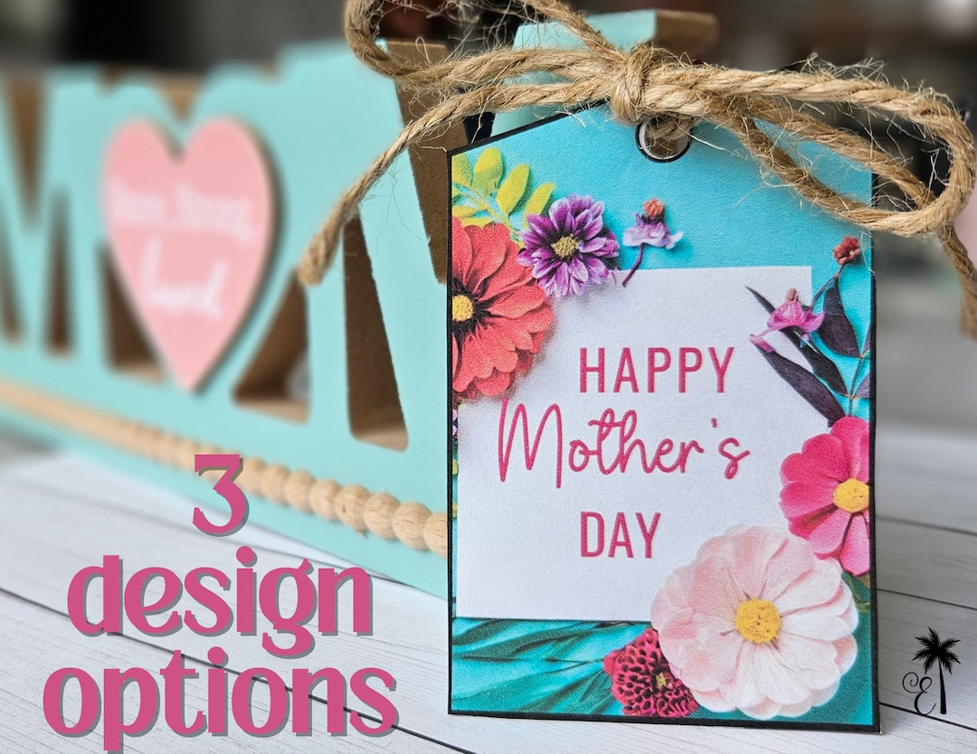 Mothers Day Gift Tag, Hang Tag for Mom, 1st Mothers Day, Printable ...