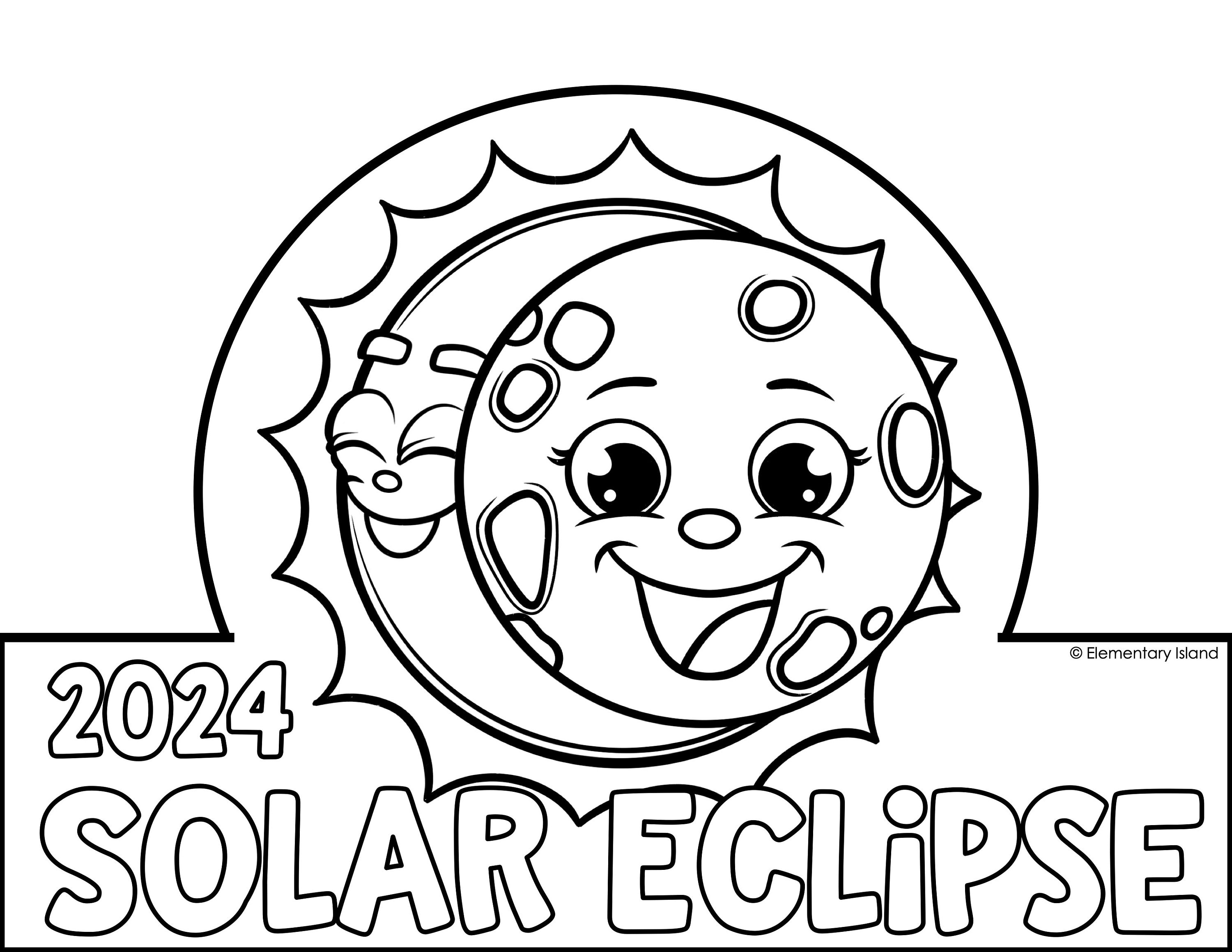 Solar Eclipse 2024 Memory Book, Printable Total Solar Eclipse Download ...