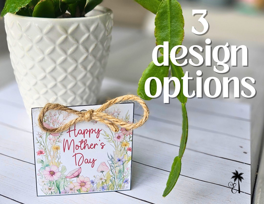 Mothers Day Gift Tag, Hang Tag for Mom, 1st Mothers Day, Printable ...