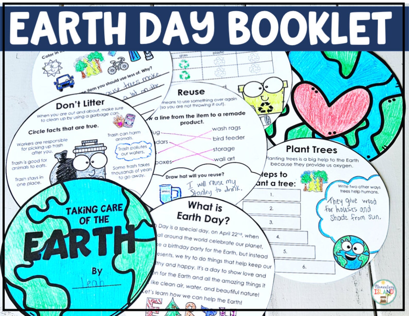 Earth Day 2024 Interactive Informational Booklet, Printable Earth Day ...