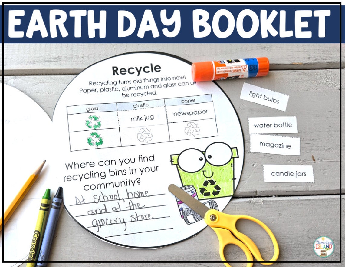 Earth Day 2024 Interactive Informational Booklet, Printable Earth Day ...