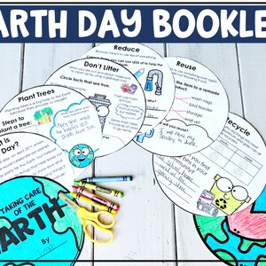 Earth Day 2024 Interactive Informational Booklet, Printable Earth Day ...