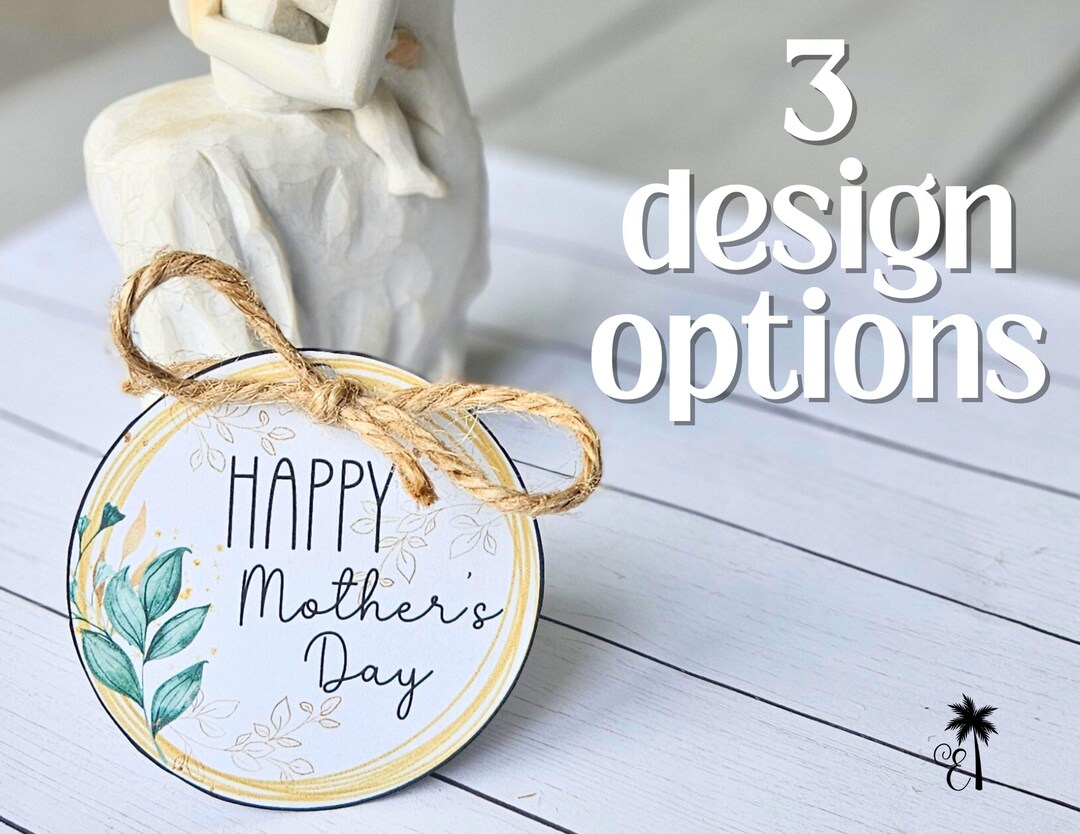 Mothers Day Gift Tag, Hang Tag for Mom, 1st Mothers Day, Printable ...