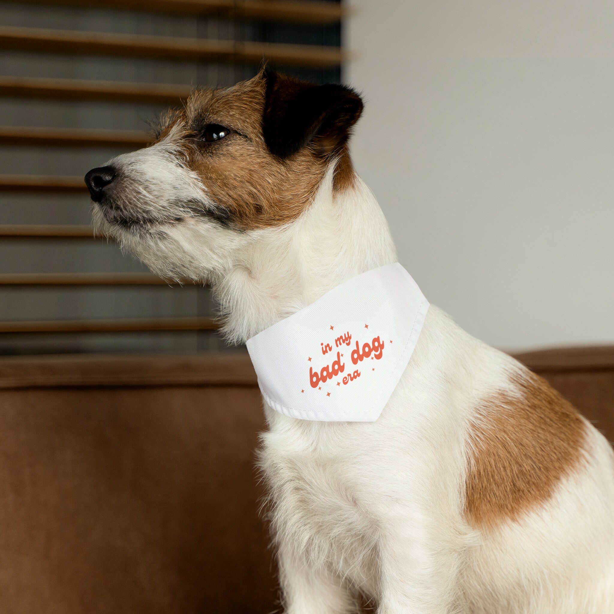Dog Bandana in My Bad Dog Era Bandana With Buckle Clasp Bandana Dog Era ...