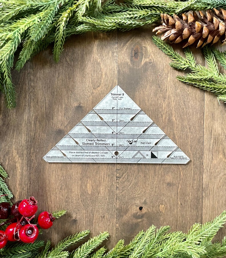 Christmas Gift for Quilters, Clearly Perfect Slotted Trimmers, Quilting ...