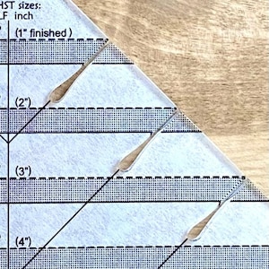 Clearly Perfect Slotted Trimmers by New Leaf Stitches Quilting Tool for ...