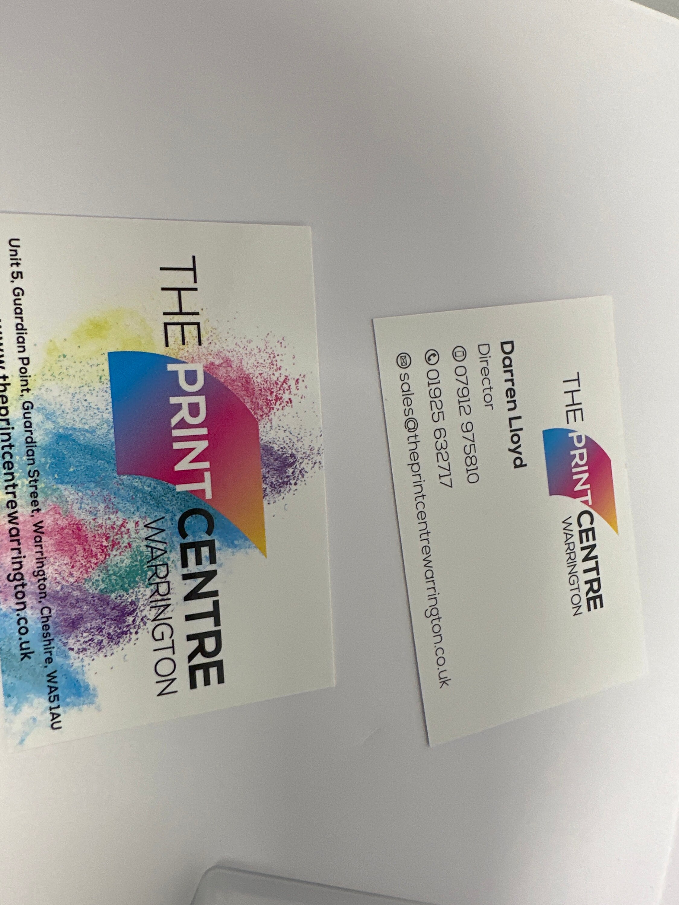 125 Super Thick Laminated Business Cards - Etsy