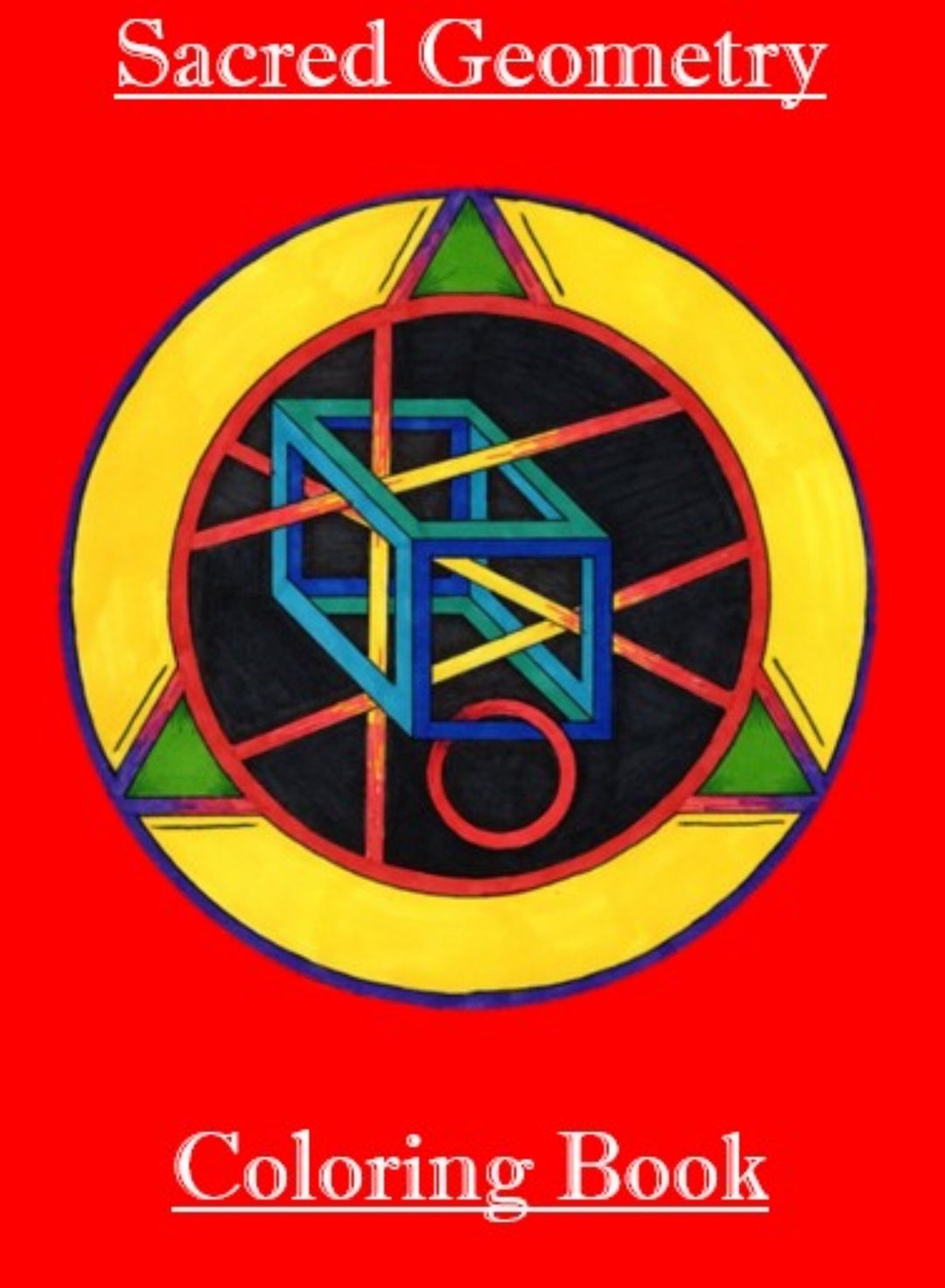 Sacred Geometry Coloring Book - Etsy