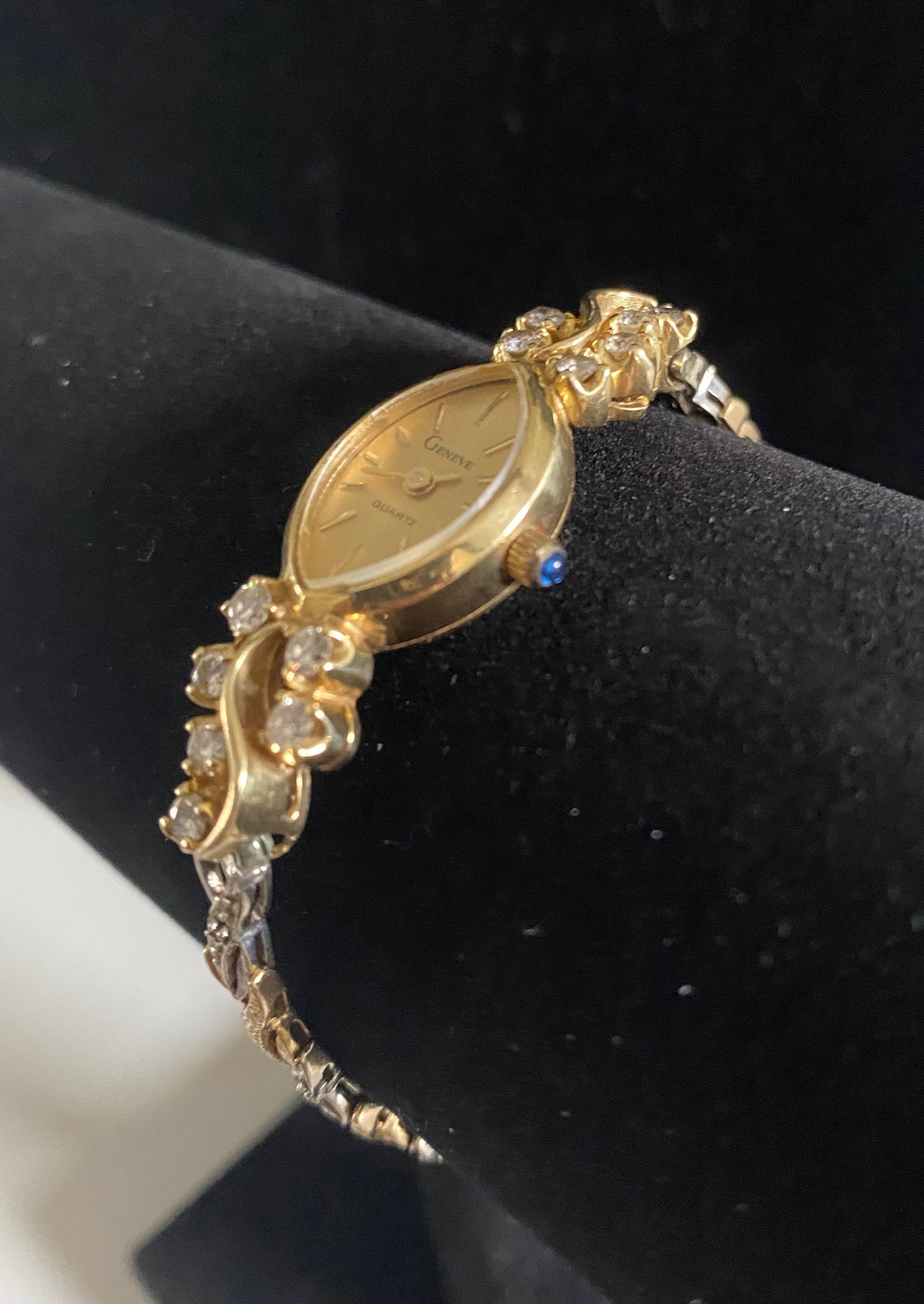 Geneve Watch With 1cttw Diamonds - Etsy