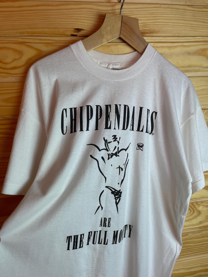 Vintage Chippendales Mens T-shirt Size XL - Etsy