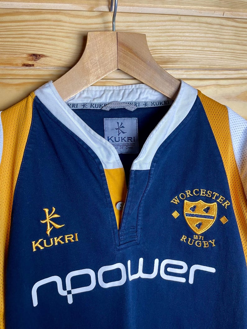 Worcester Warriors Kukri Rugby Shirt Jersey Home 2007 - Etsy