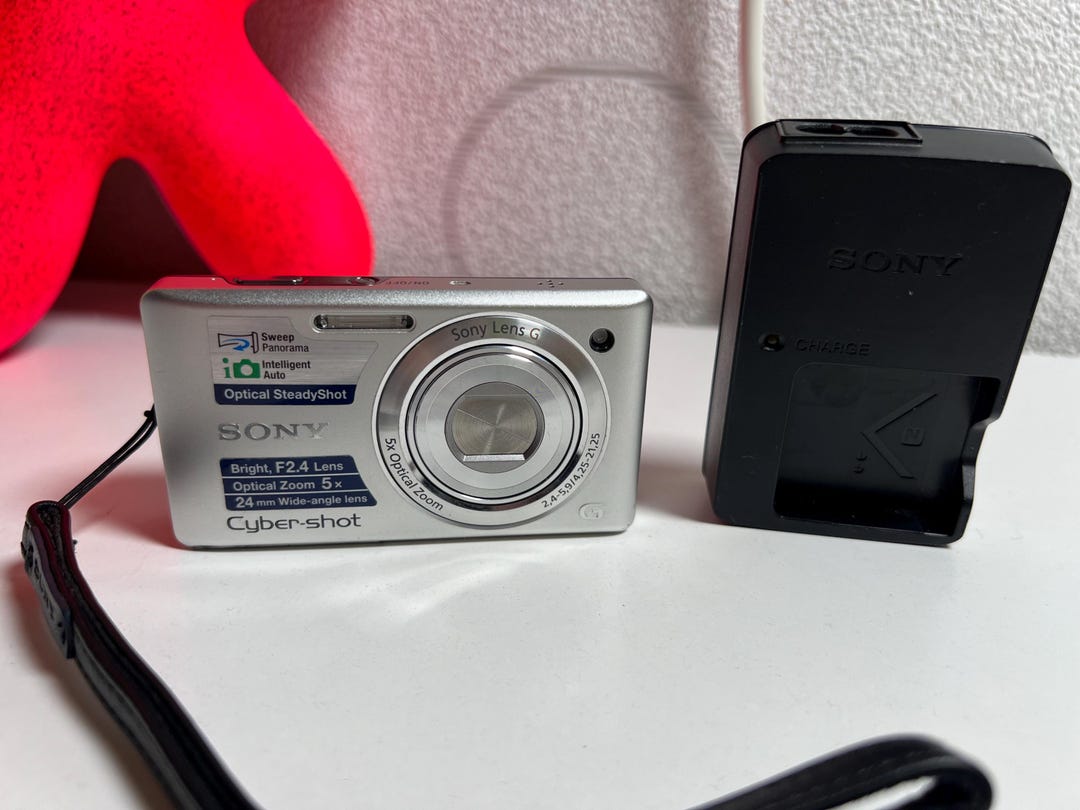 Sony Cyber-shot DSC-W380 14.1MP Digital Camera SILVER - Etsy