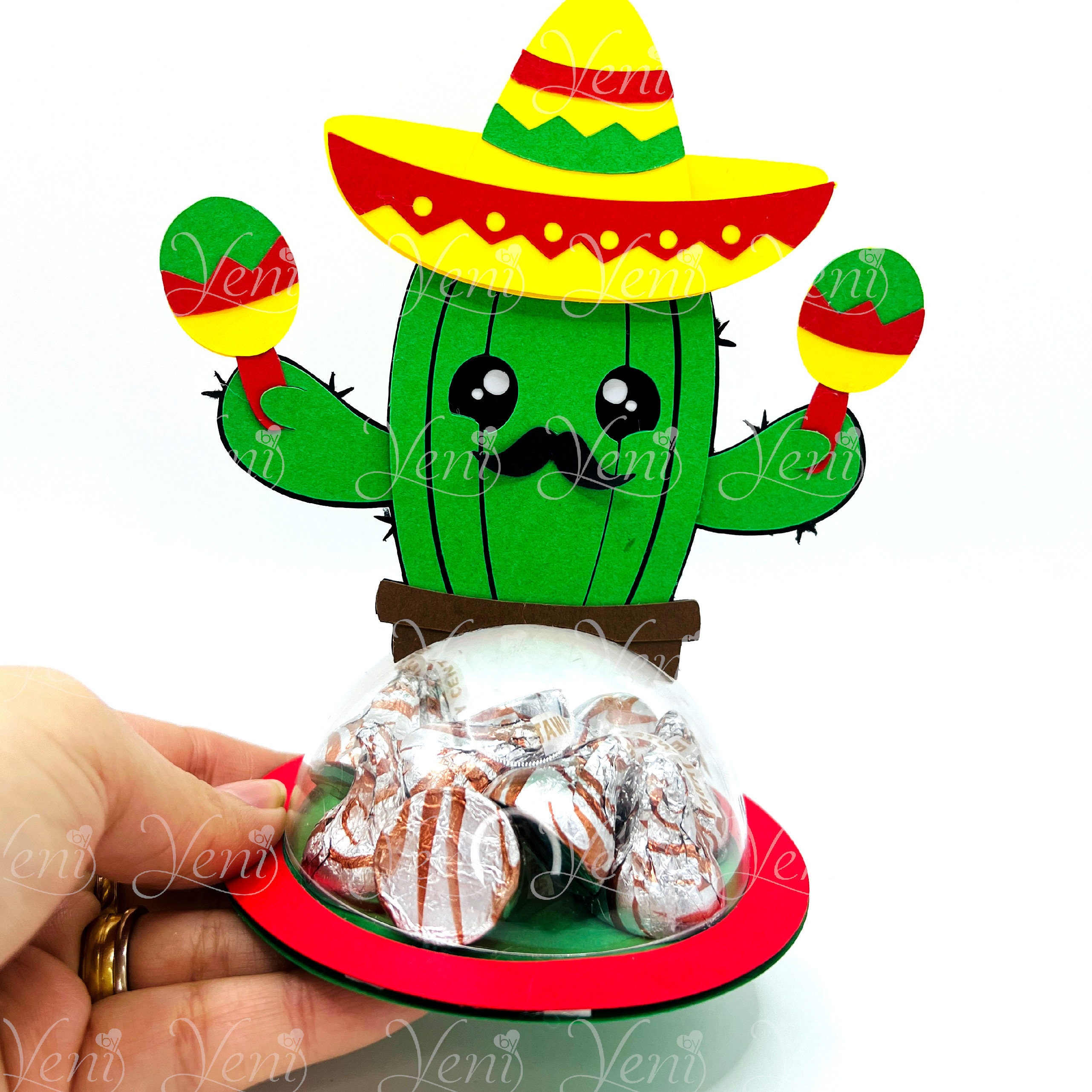 Mexican Candy Holder With Opening Door for 8cm Sphere (digital Files ...