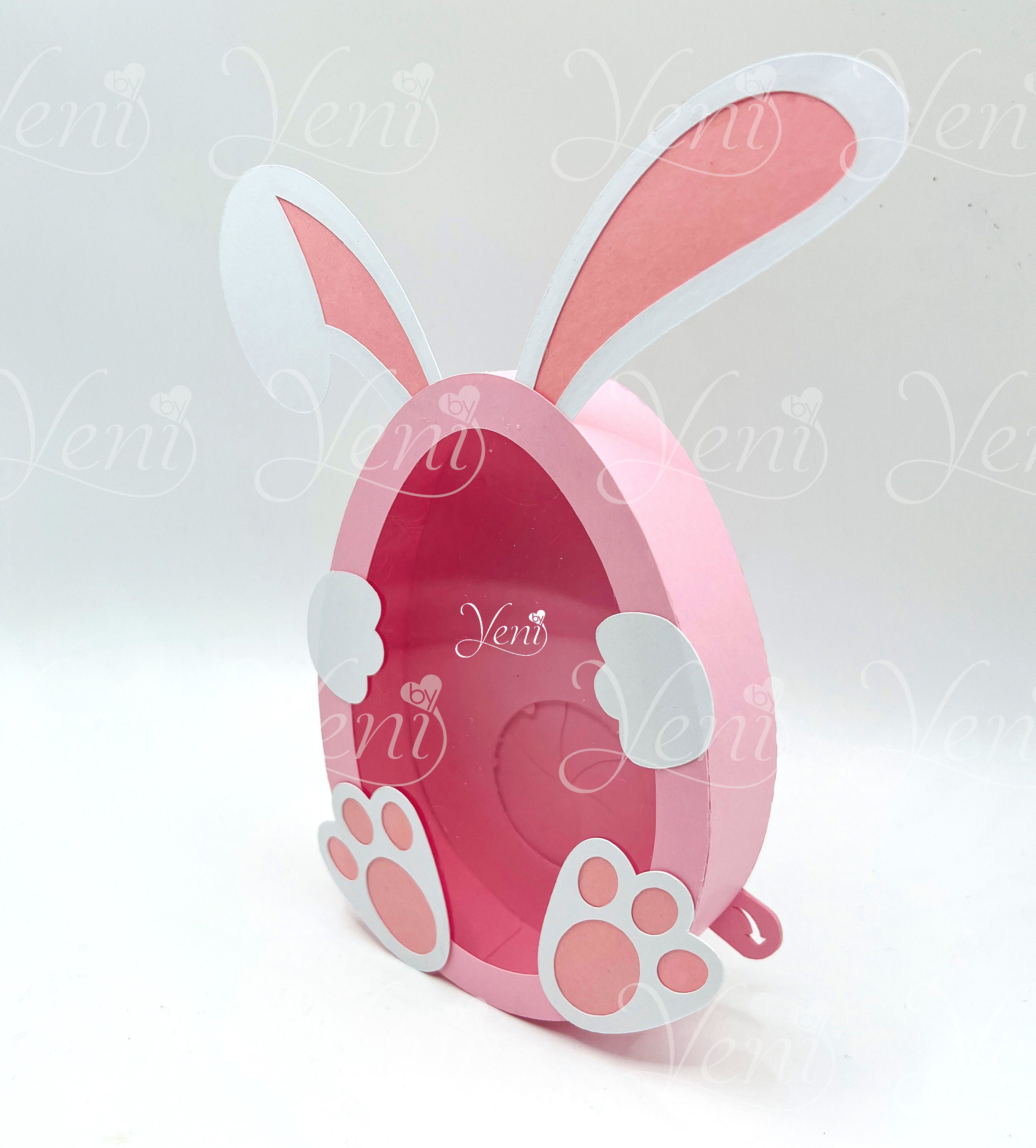 Iris Shutter Bunny Candy Box SVG: Easter Cricut File (digital File) - Etsy