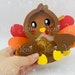 Turkey Couple Candy Boxes: Papercraft Project (digital File) - Etsy