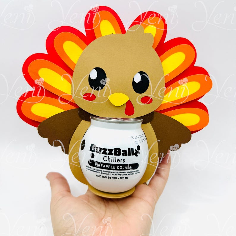 Turkey Buzzballz Holder - SVG (cricut or Scanandcut)- Studio ...