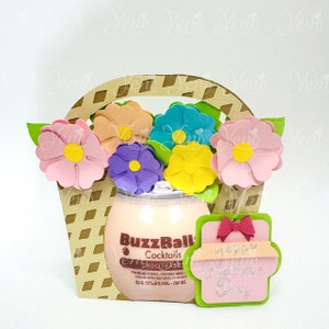 Flower Basket Buzzballz Holder - SVG (cricut or Scanandcut)- Studio ...