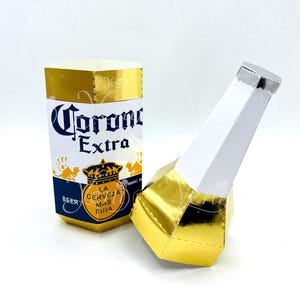 Corona Beer Bottle Box SVG: Dad Gift Candy Box (digital File) - Etsy