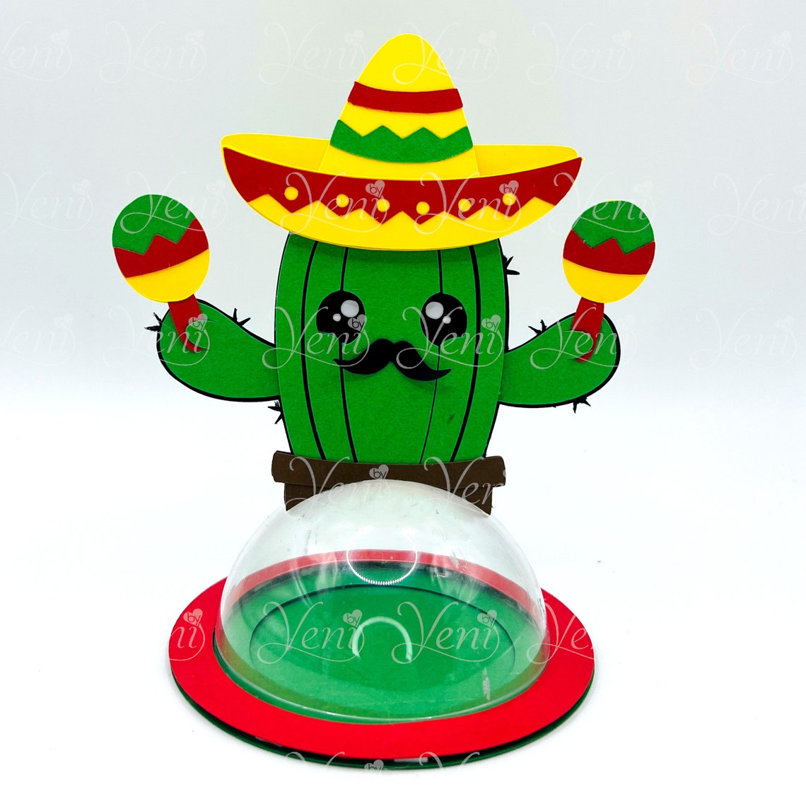 Mexican Candy Holder With Opening Door for 8cm Sphere (digital Files ...