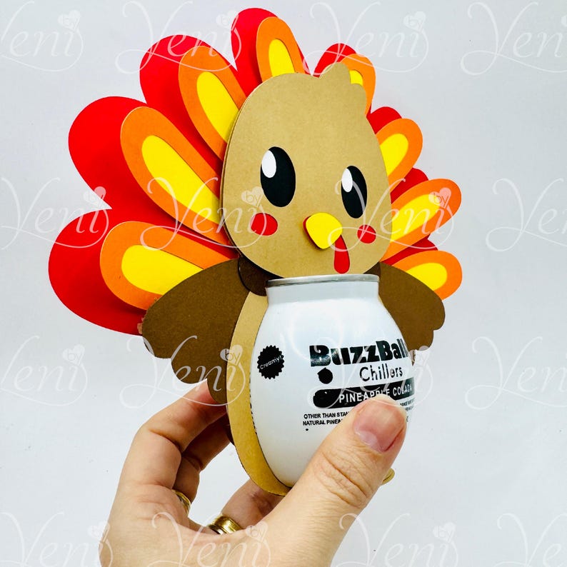 Turkey Buzzballz Holder - SVG (cricut or Scanandcut)- Studio ...