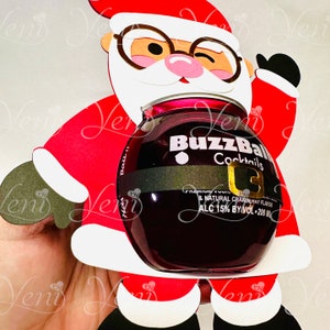 Santa Buzzballz Holder - SVG (cricut or Scanandcut)- Studio (silhouette ...