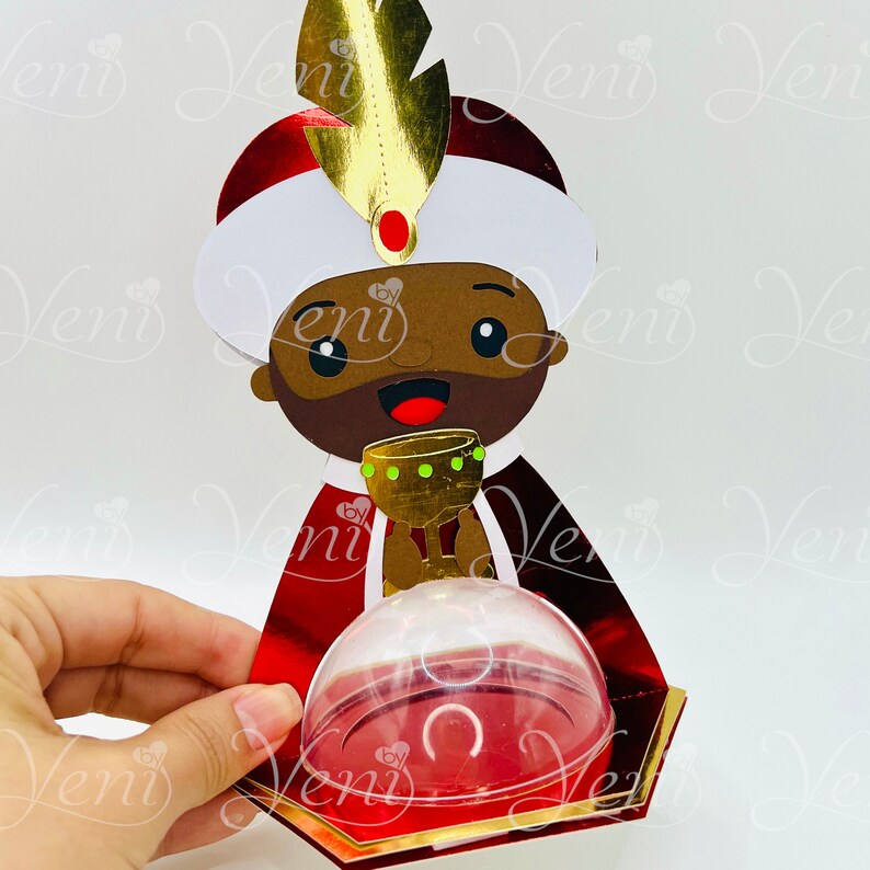 Three Kings Candy Holder With Opening Door (digital Files - SVG ...