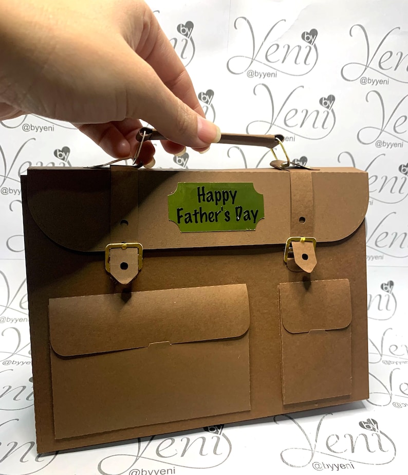 Suitcase Gift Box for Dad: SVG, Studio, Cricut, Scanncut (digital File ...