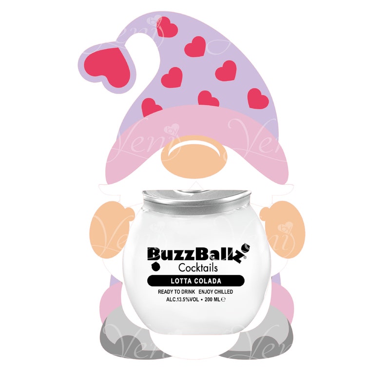 Gnome Buzzballz Holder SVG cricut or Scanandcut Studio silhouette File ...