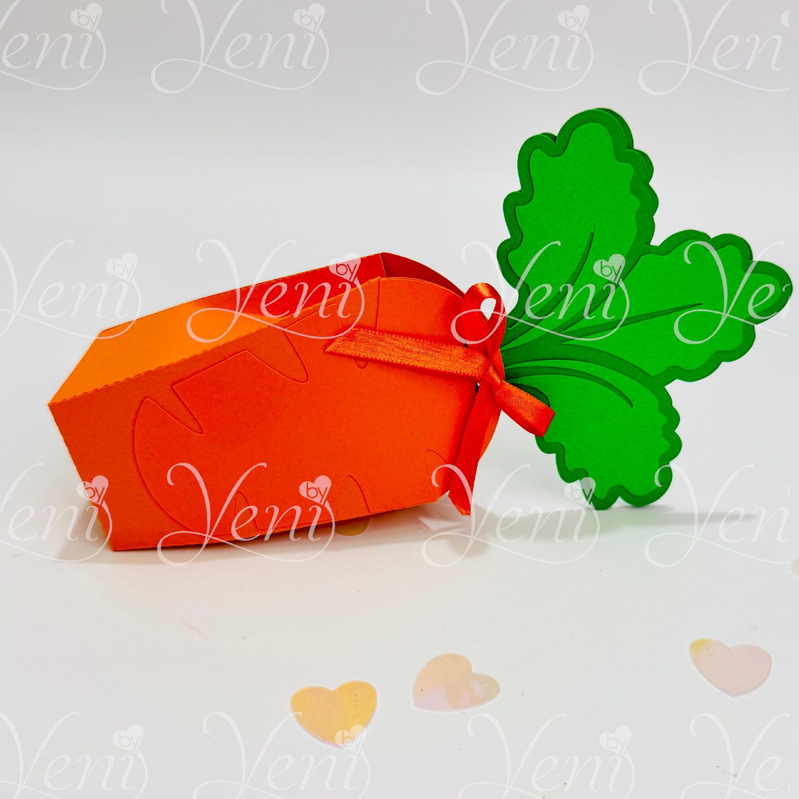 Carrot Box Candy Holder - for 8cm / 3.15” Sphere - Digital Files - Svg ...