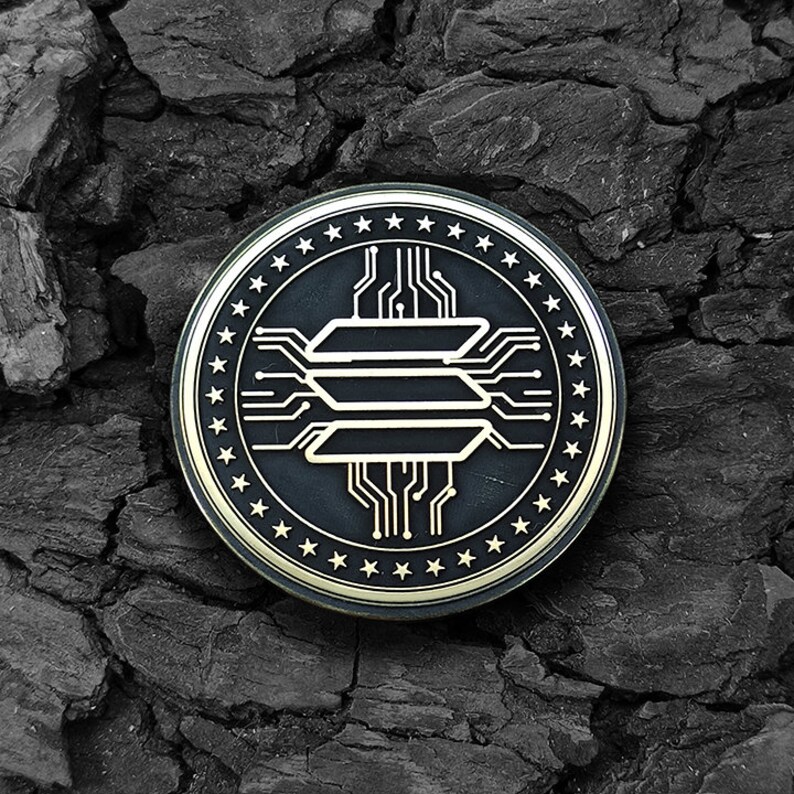 Solana Coin. SOL Coin. Engraving Physical Crypto Coin. Рersonalized ...