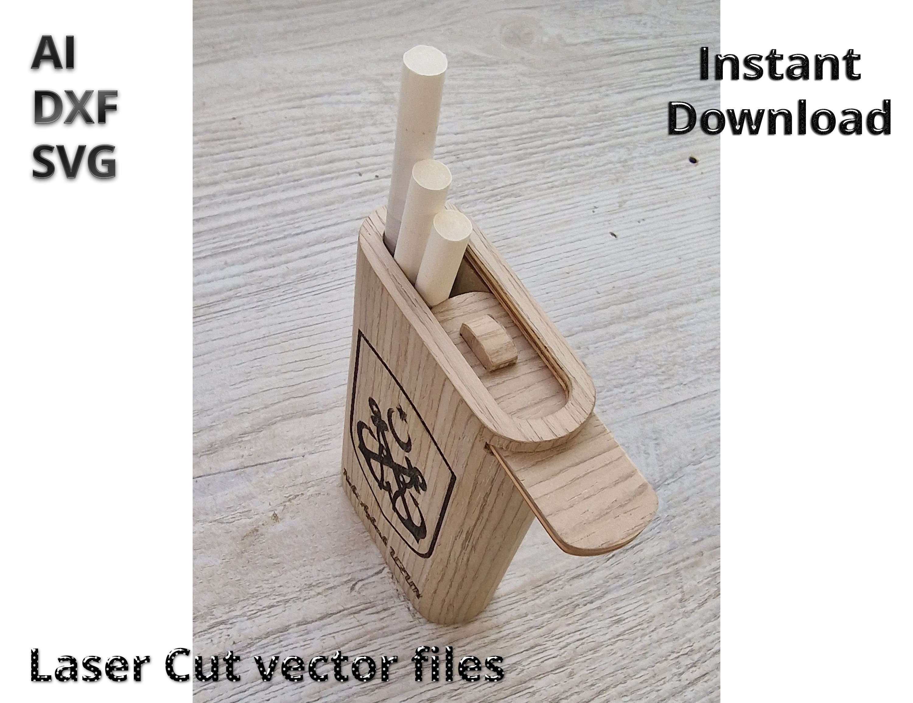 Laser Cut Cigarette Case - Etsy