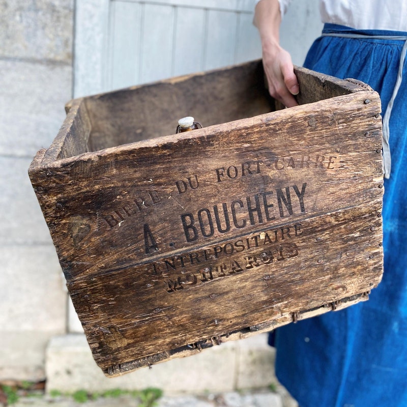 Old Shipping Crate - Etsy