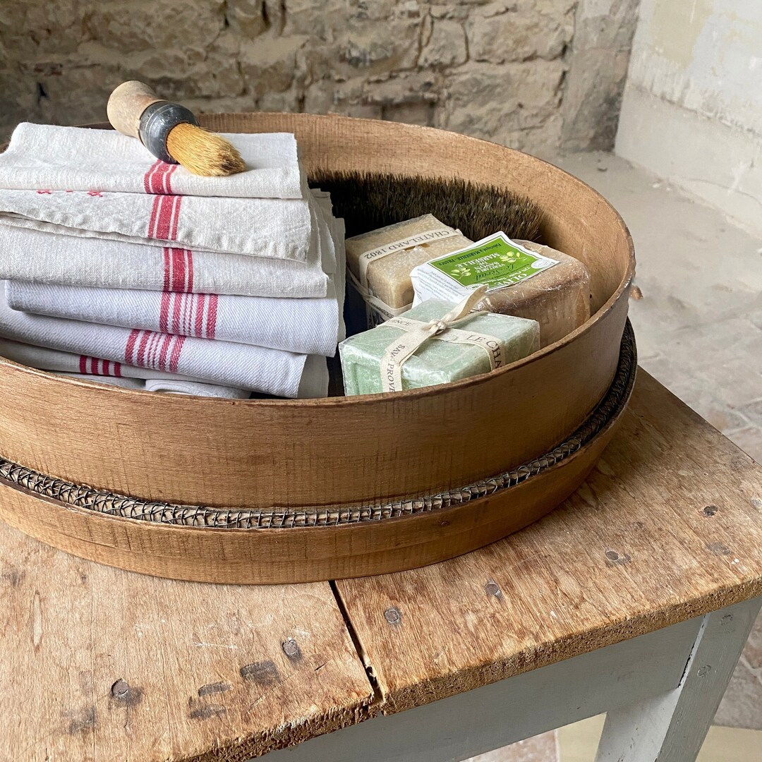 Vintage French Tamis Garden Riddle Sieve Old Farm Tool / Vintage ...