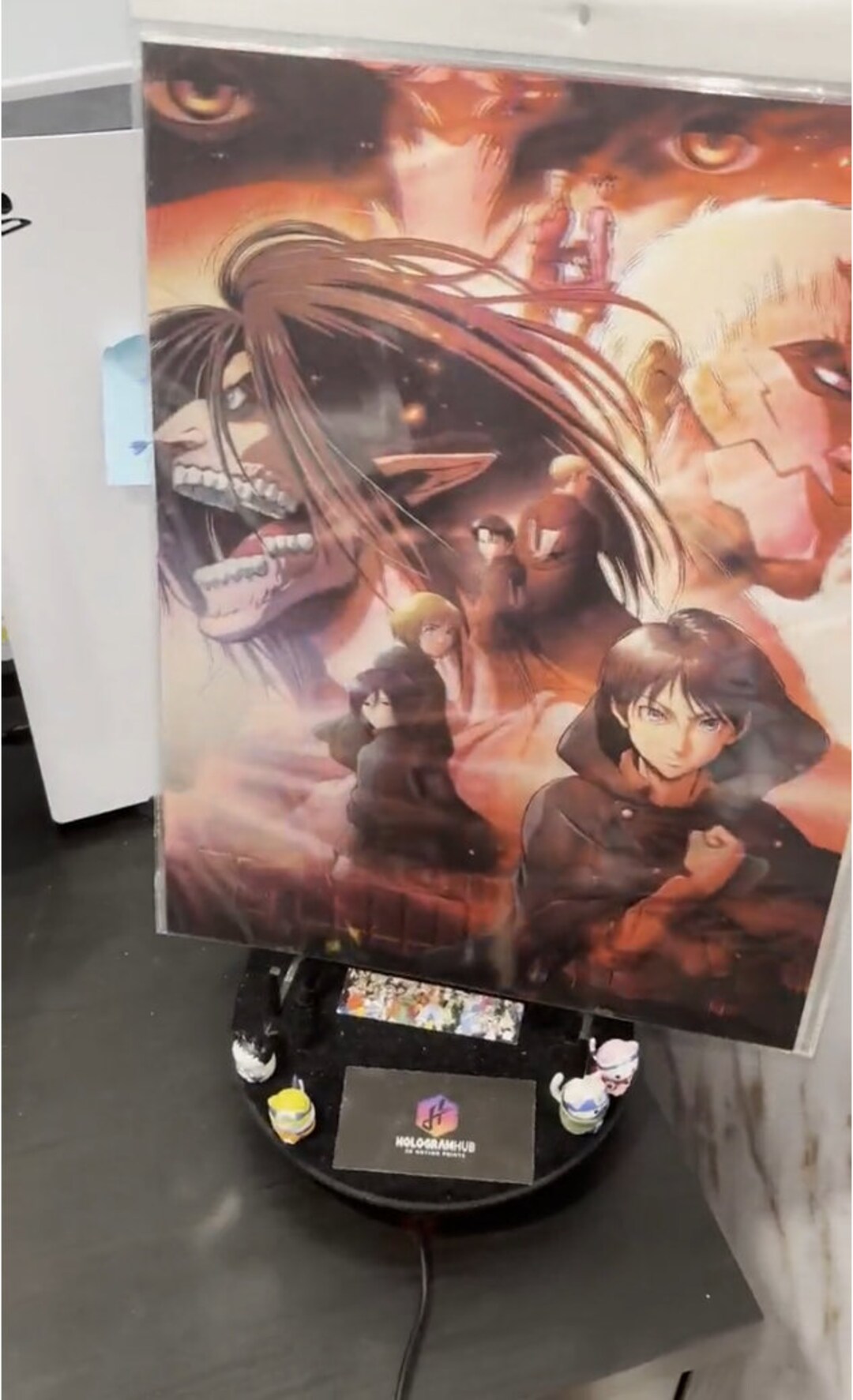 Attack on Titan Anime Lenticular Poster - Etsy