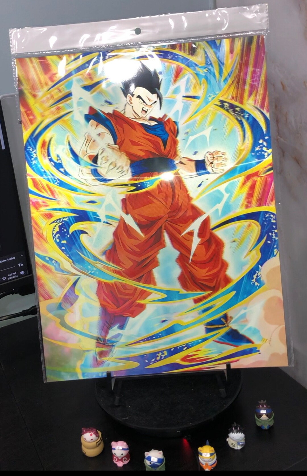 Dragon Ball Z: Goku/ Gohan/rose Lenticular Poster - Etsy