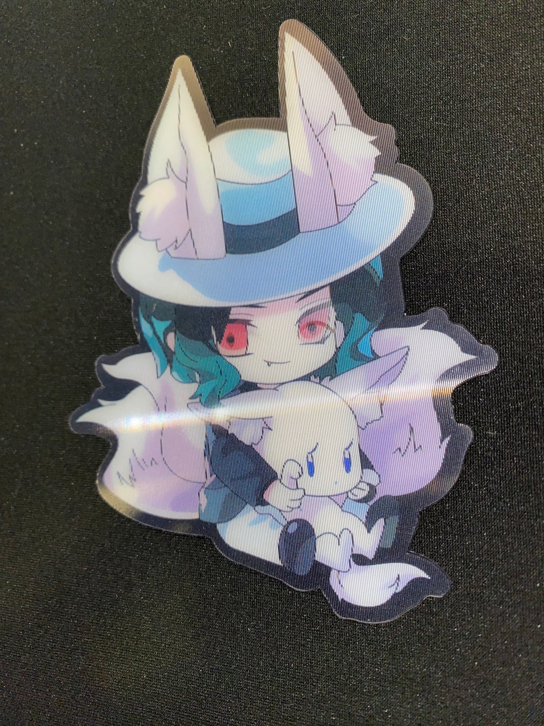 Chibi Muzan Kibutsuji 3D Sticker - Etsy