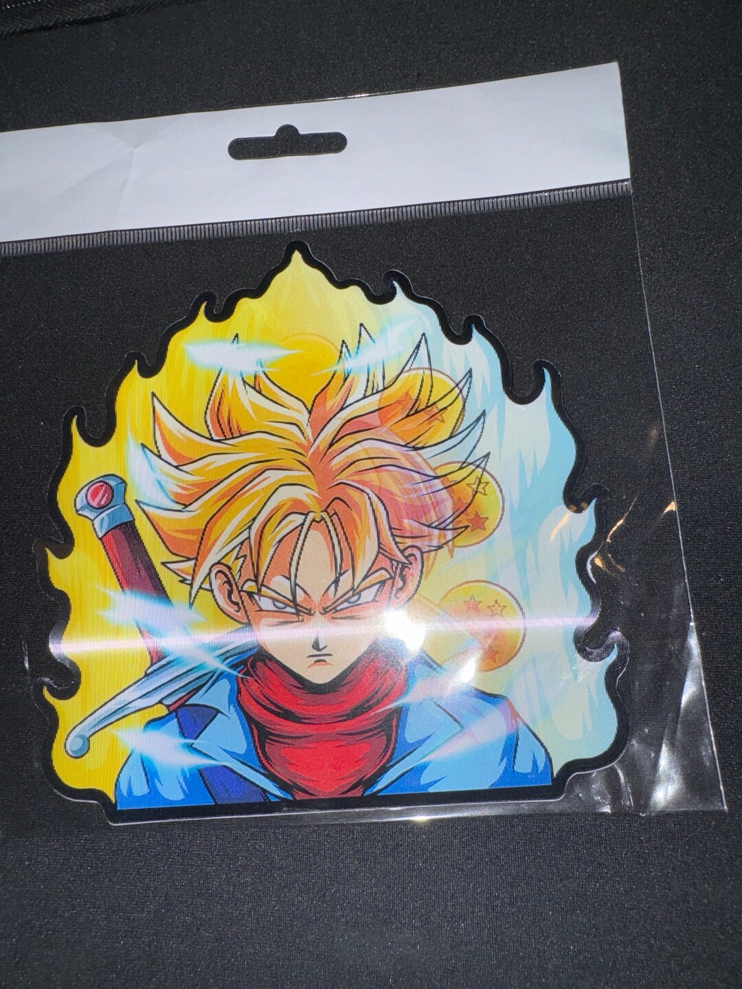 Future Trunks Lenticular Sticker - Etsy