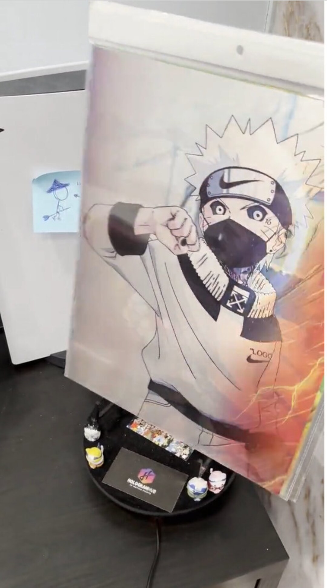 Drip Naruto/itachi/kakashi Lenticular Poster - Etsy