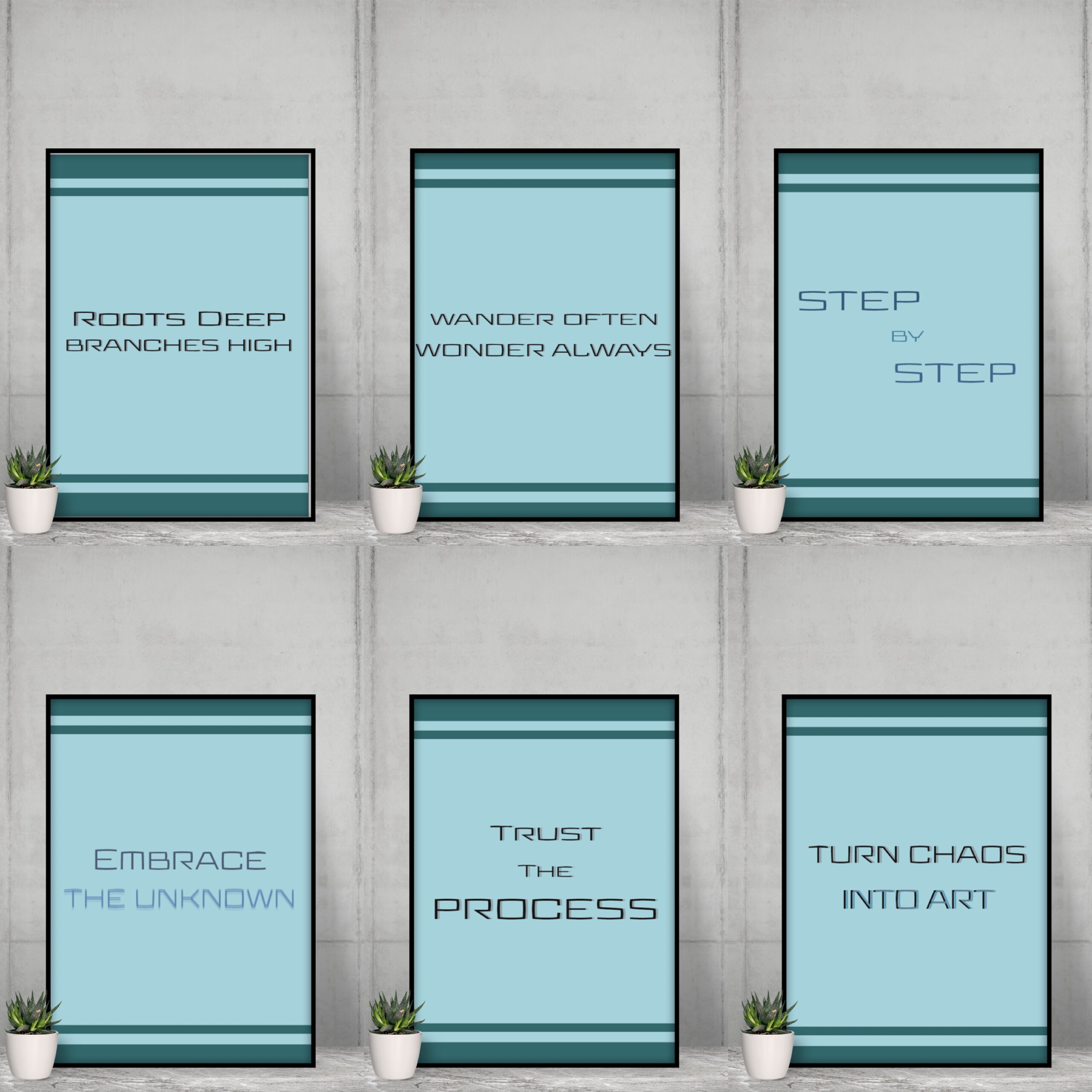 Inspirational Quotes Bundle - Digital Download, Printable Wall Art for ...