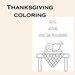 Printable Thanksgiving Coloring Pages - Seasonal Coloring Book ...