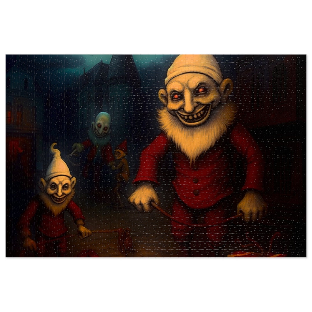 Santa's Elves Are Going on Strike Jigsaw Puzzle (252, 500,1000-piece ...