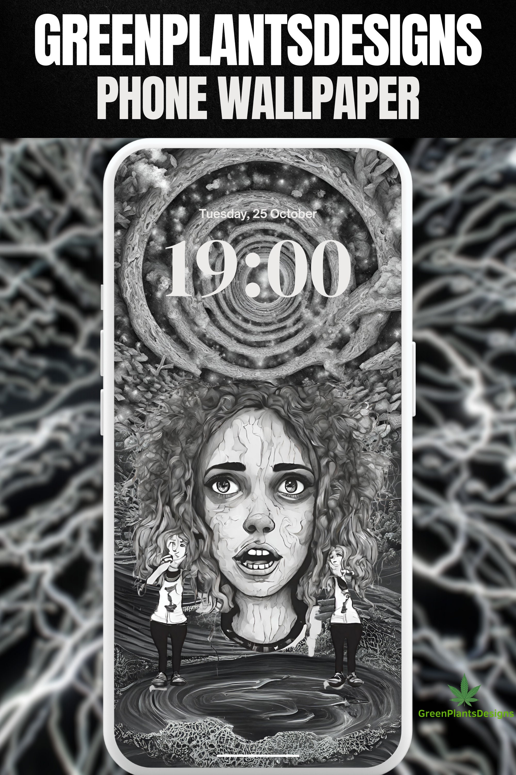 BIPOLAR PHONE WALLPAPER, Surreal, Psycho, iPhone & Android, Distopian ...