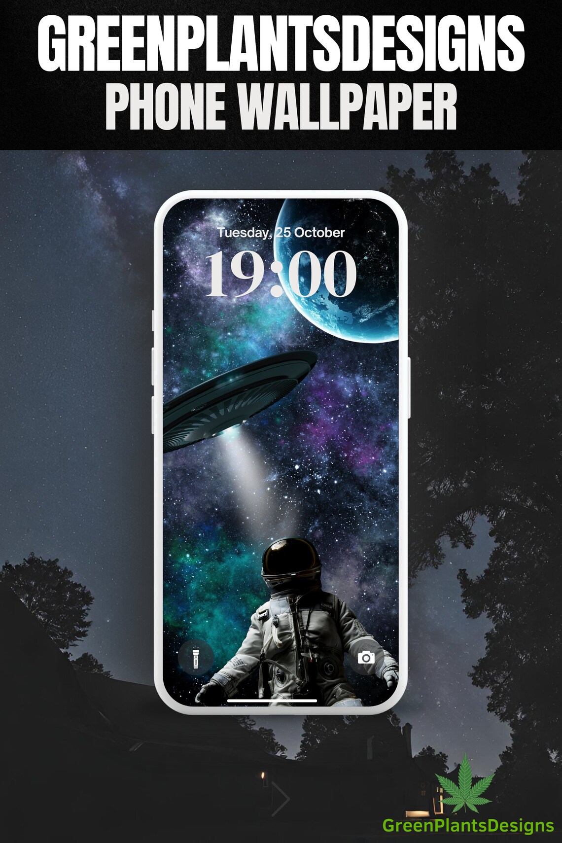 SPACE PHONE WALLPAPER, Ufo, Astronaut, iPhone & Android, Alien, Crazy ...