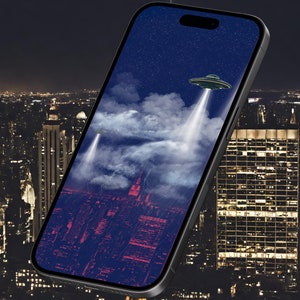Invasion in New York City. PHONE WALLPAPER, UFO, iPhone & Android ...